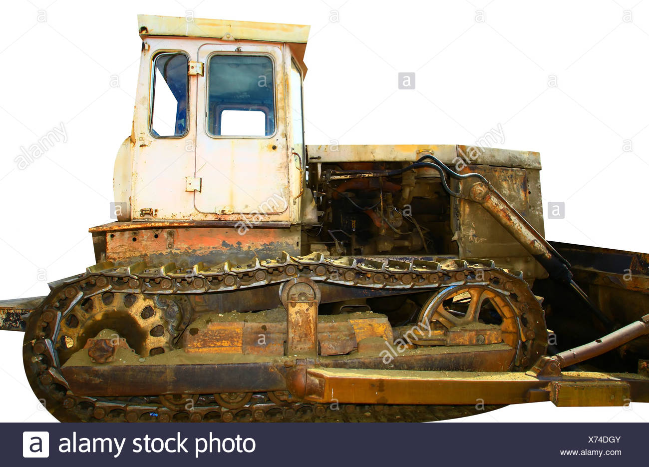 Old Bulldozer High Resolution Stock Photography and Images - Alamy