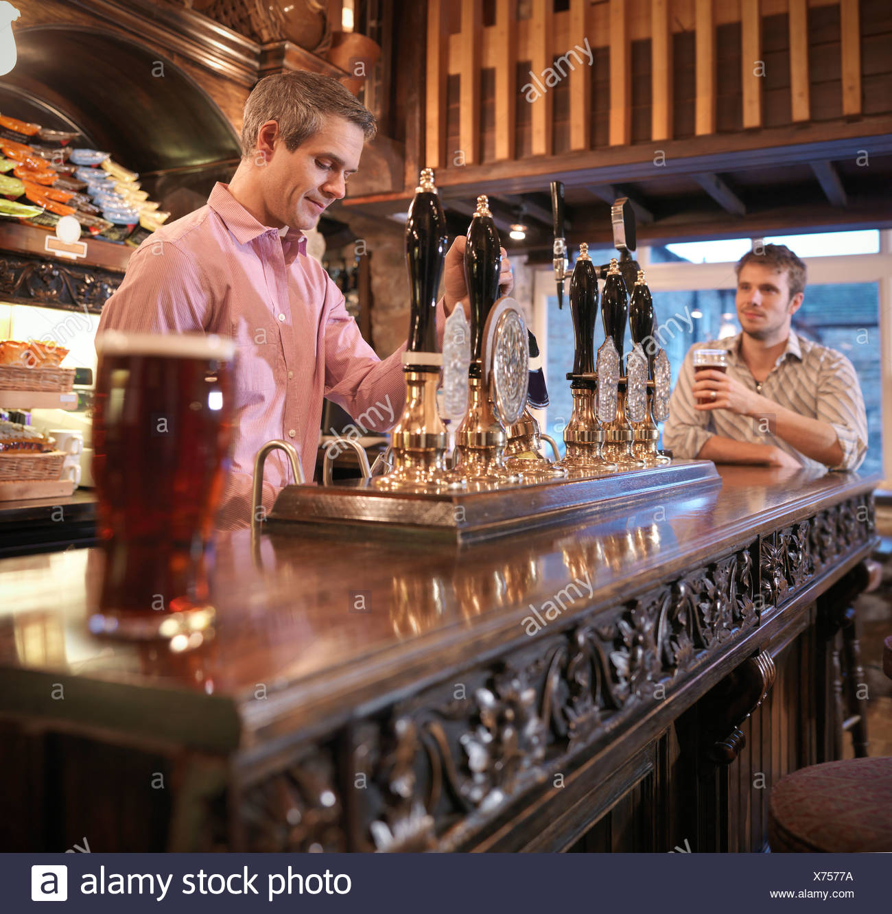Customer At Bar High Resolution Stock Photography and Images - Alamy