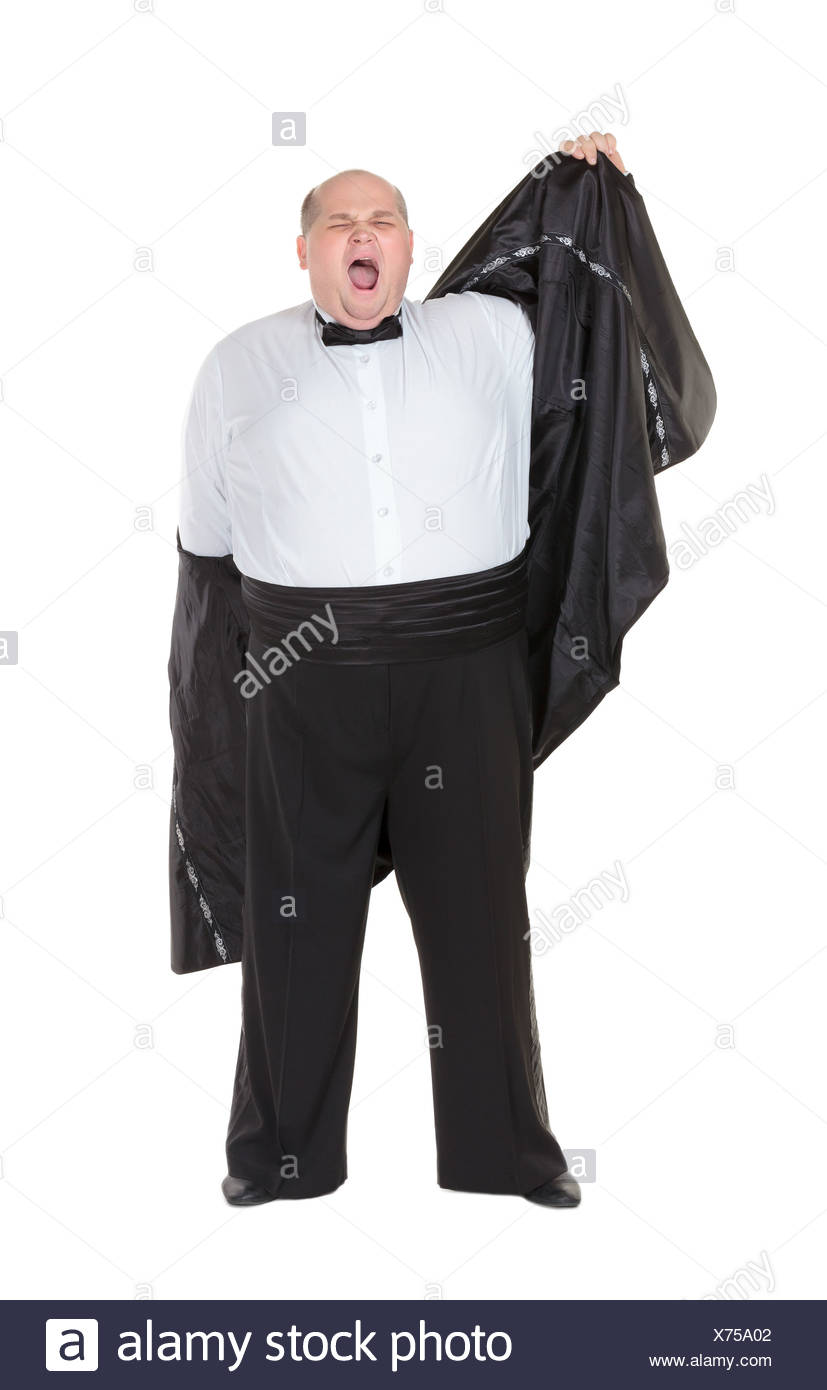 Fat Bald Man High Resolution Stock Photography and Images - Alamy