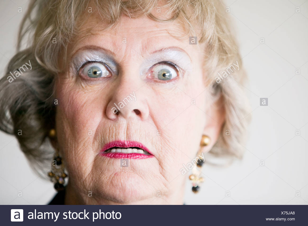 Horrified Face Female