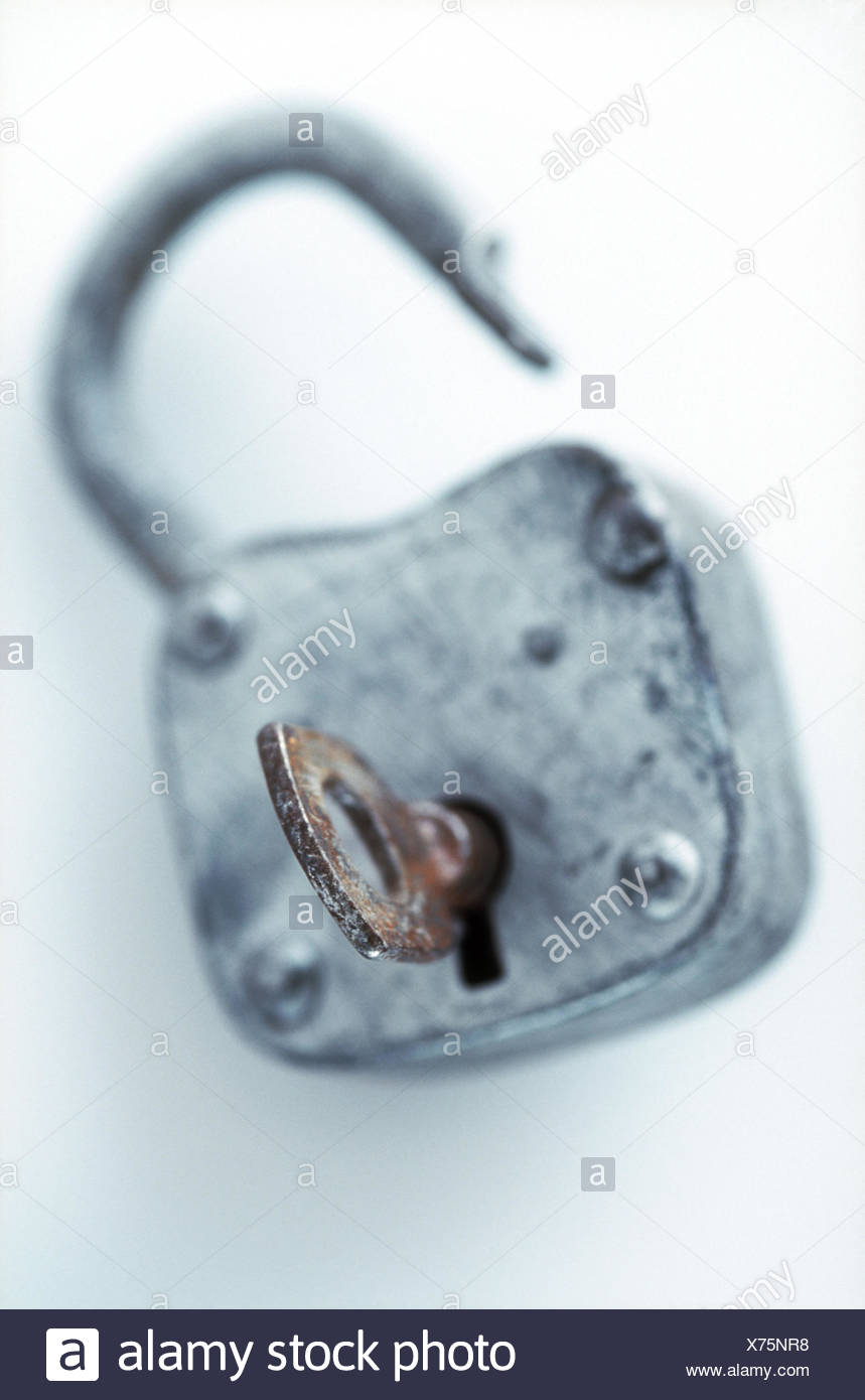 Worn Lock High Resolution Stock Photography and Images - Alamy