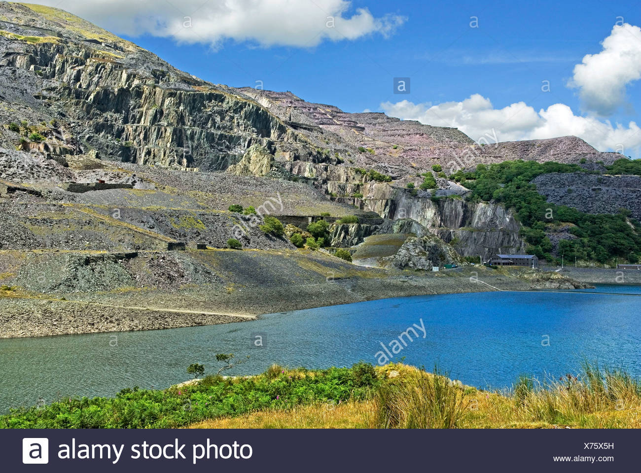 Slate Quarry Wales Stock Photos & Slate Quarry Wales Stock Images - Alamy