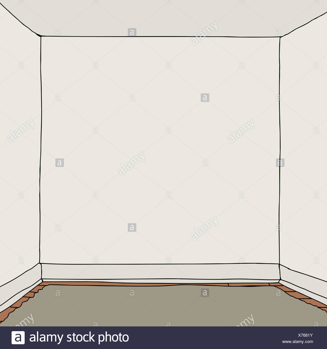 Empty Square Room High Resolution Stock Photography and Images - Alamy