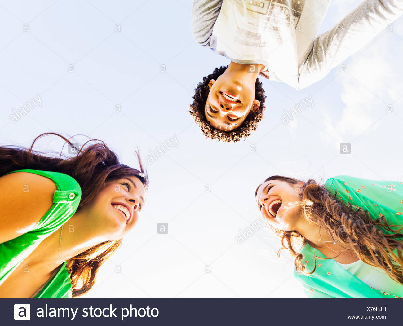 Teen Giggle Laughing High Resolution Stock Photography and Images - Alamy