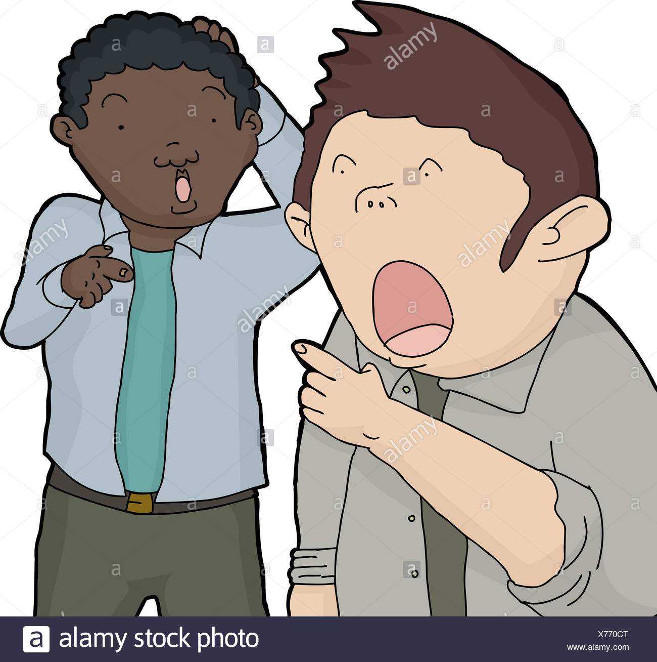 Cartoon Man Reaching Out Hand High Resolution Stock Photography and ...