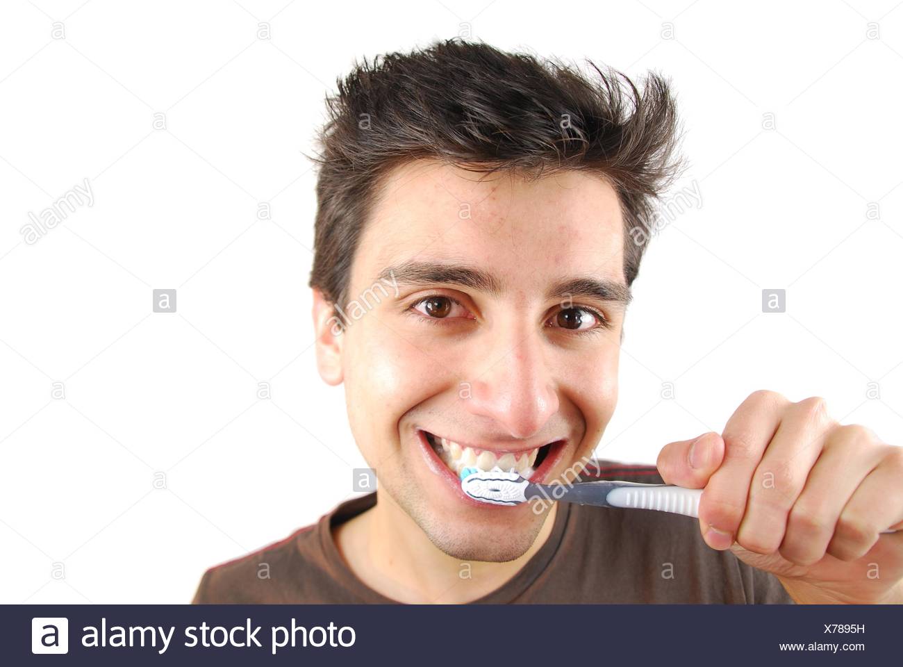 White Teeth Smile Toothpaste High Resolution Stock Photography and ...