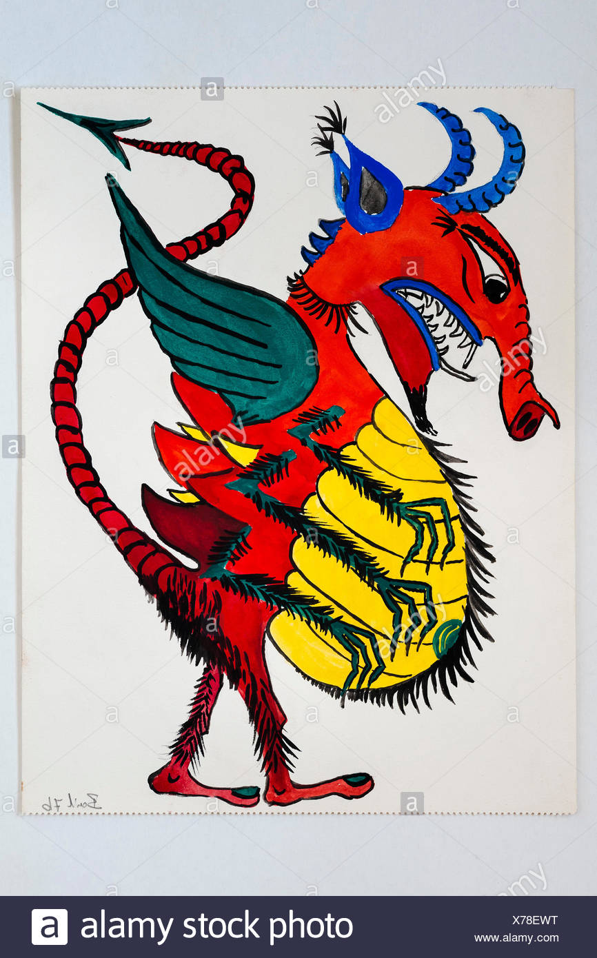 Dragon Like Figure High Resolution Stock Photography and Images - Alamy