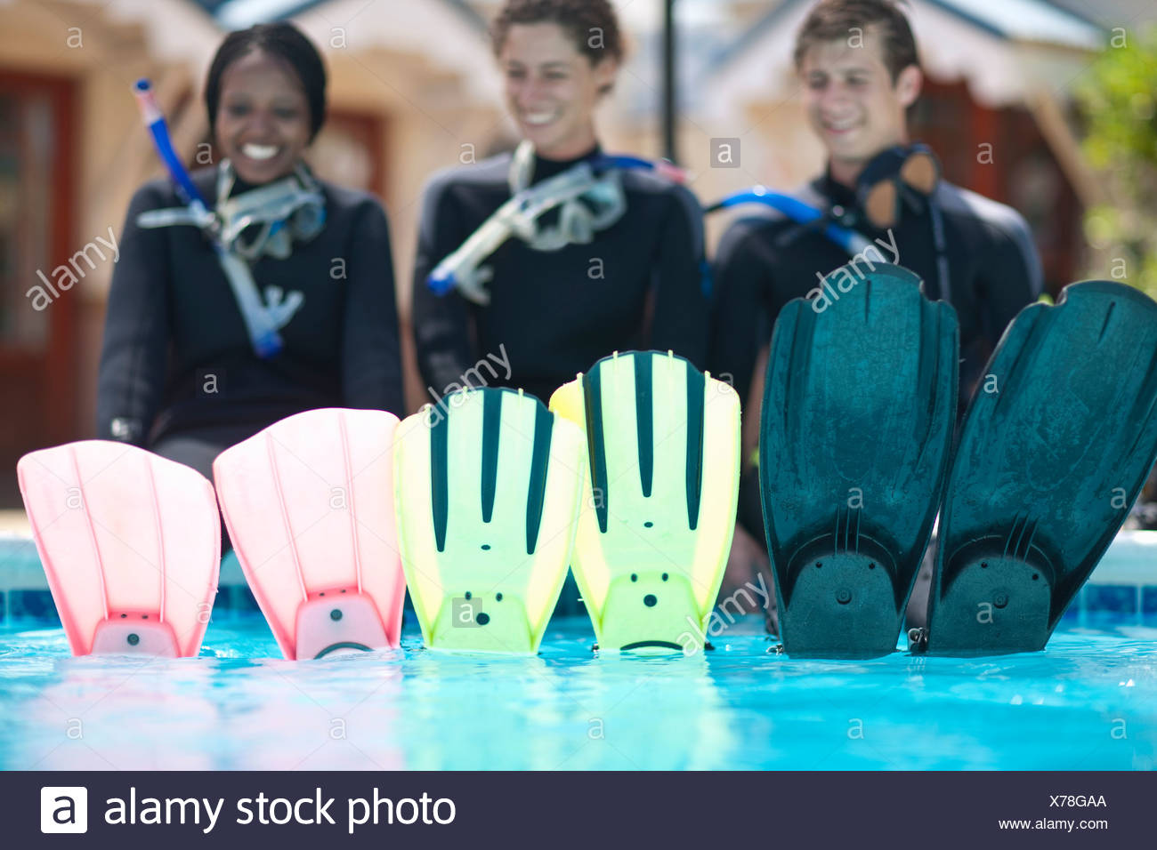 Scuba Diver In Swimming Pool High Resolution Stock Photography and ...