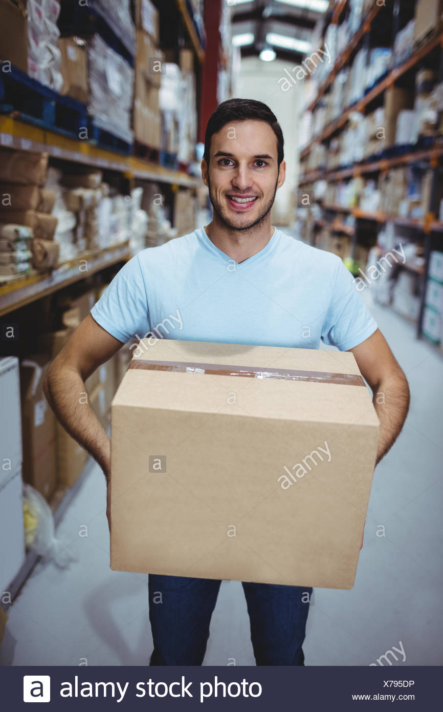 Man Carrying Big Box Stock Photos & Man Carrying Big Box Stock Images ...