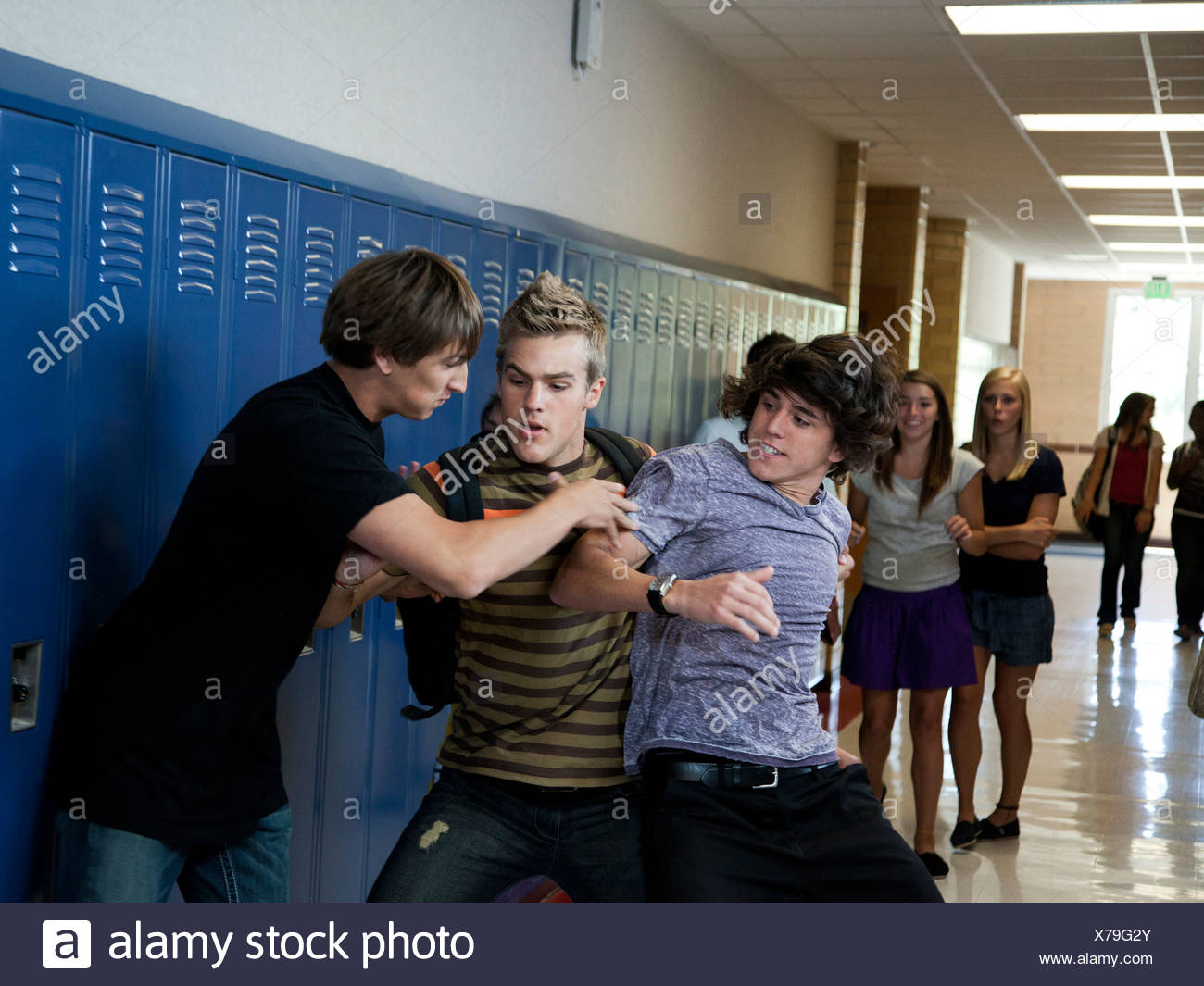 Bullying School Fighting High Resolution Stock Photography and Images ...