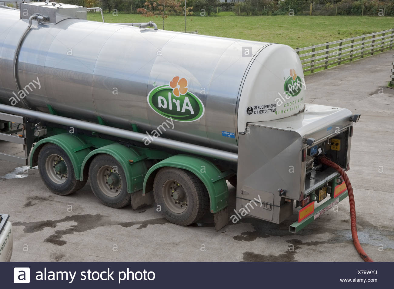 Milk Tanker Farm High Resolution Stock Photography and Images - Alamy