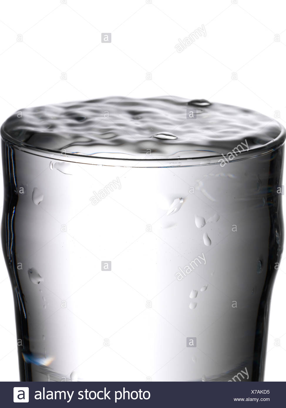 Overflowing Glass Water High Resolution Stock Photography and Images ...