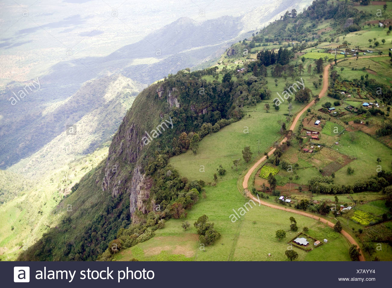 Rift Valley Escarpment Kenya Stock Photos & Rift Valley Escarpment ...