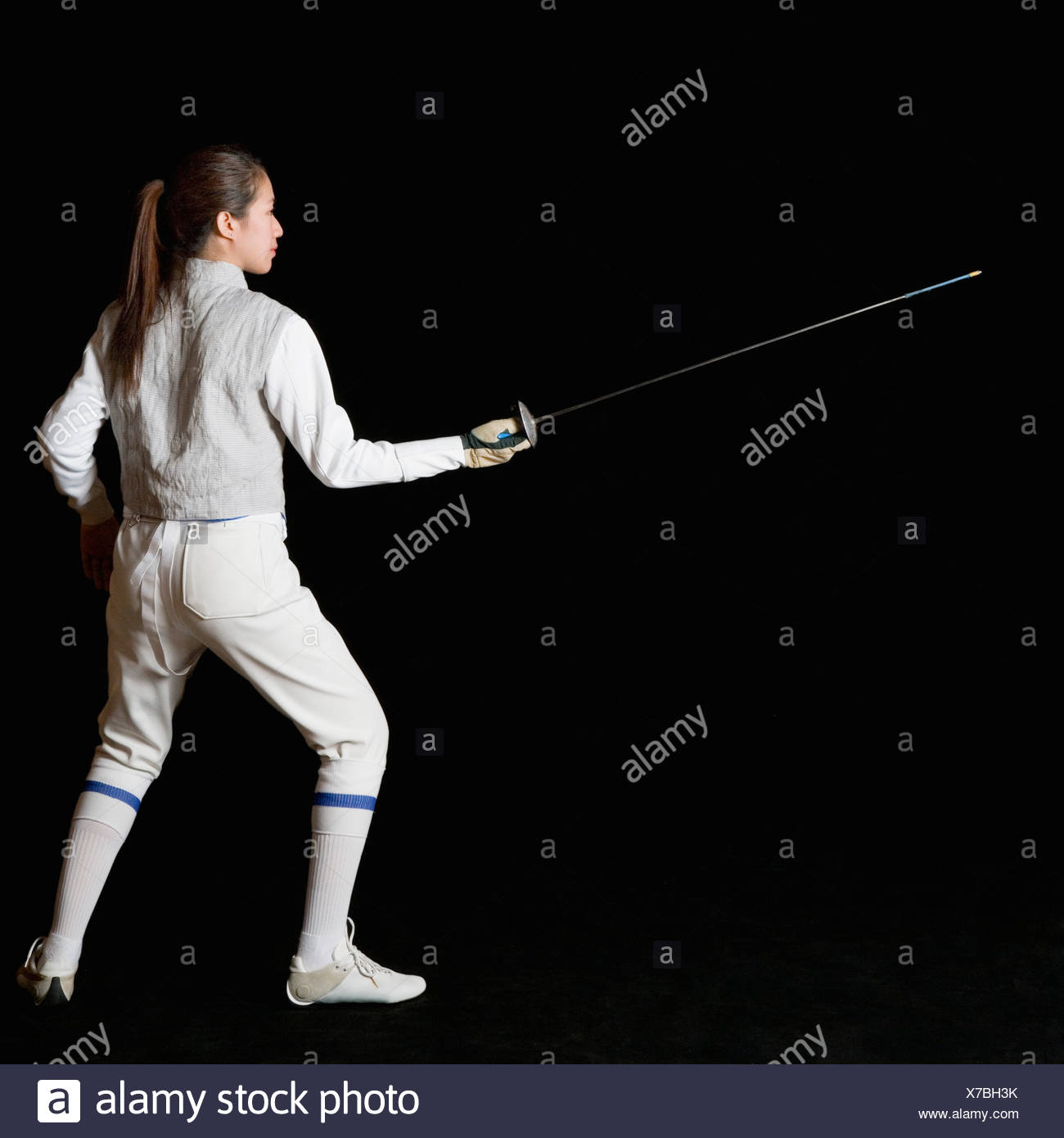 Female Fencer High Resolution Stock Photography and Images - Alamy