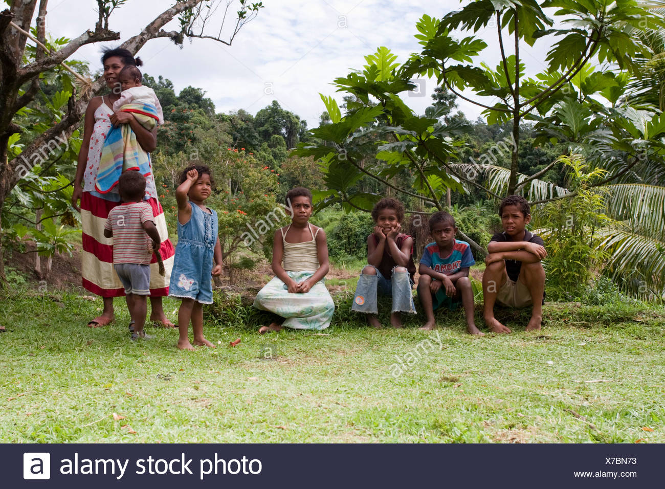 Fijian Family High Resolution Stock Photography and Images - Alamy