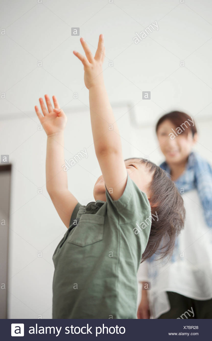Arms Up High Resolution Stock Photography and Images - Alamy