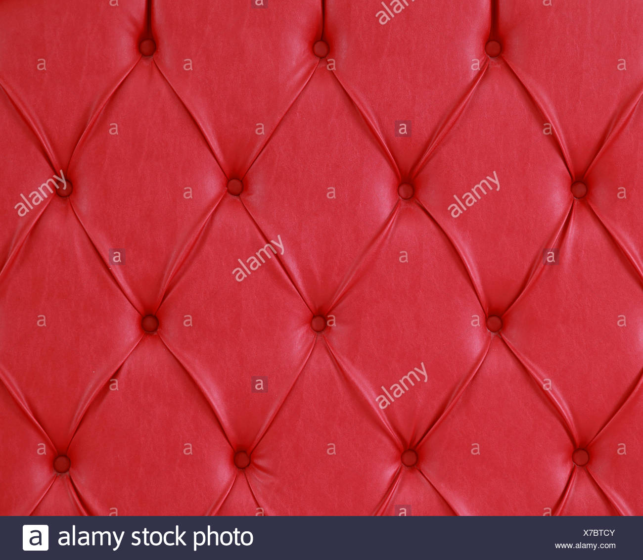 Red Leather Upholstery High Resolution Stock Photography and Images - Alamy