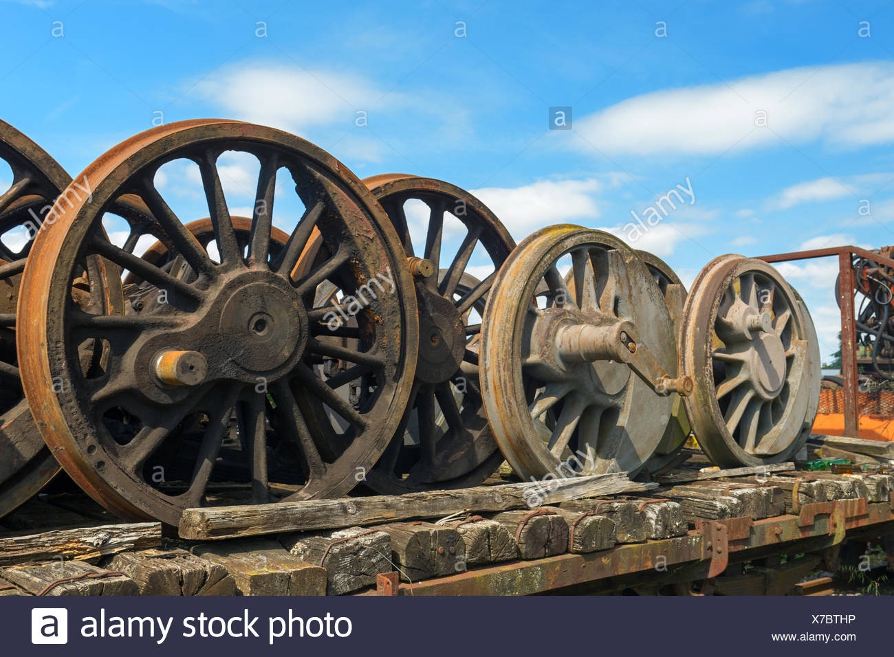 Old Train Parts Stock Photos & Old Train Parts Stock Images - Alamy