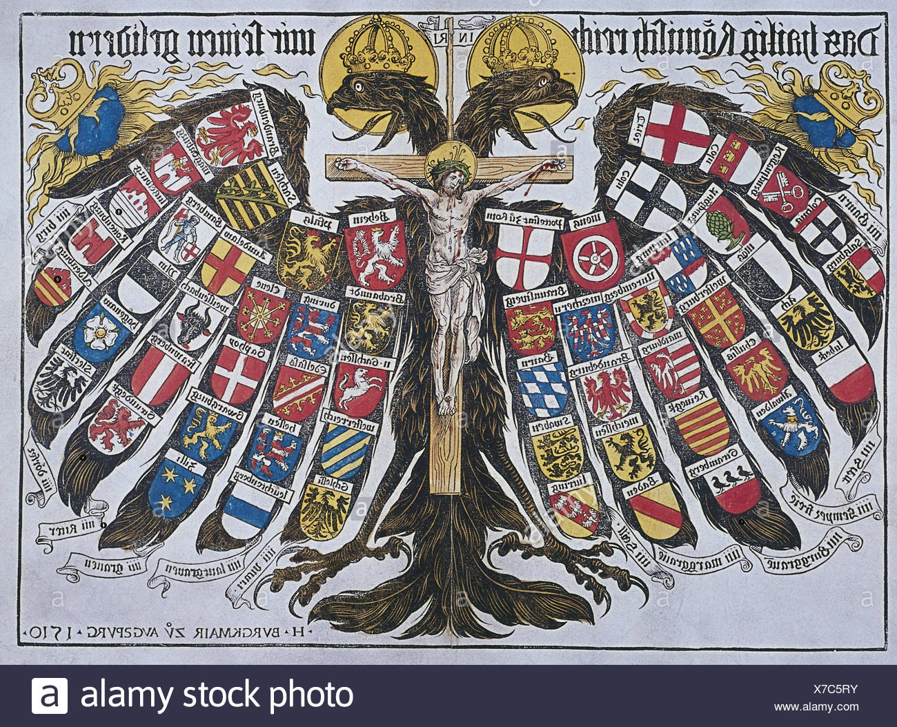 Heraldry Coat Arms Holy Roman High Resolution Stock Photography and ...