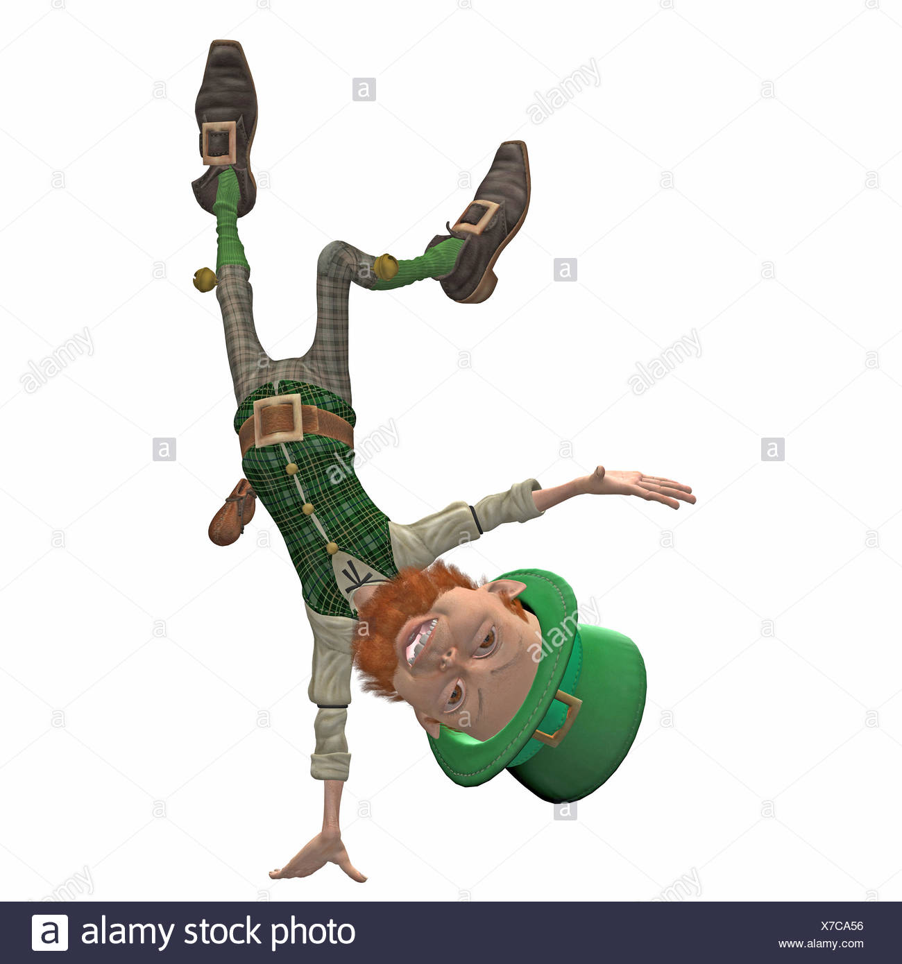 Irish Leprechaun Cartoon High Resolution Stock Photography and Images ...