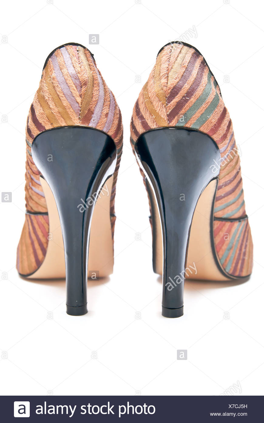 High Heels Cut Out Front View High Resolution Stock Photography and ...