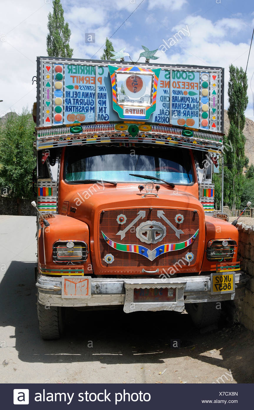Indian Transport Truck High Resolution Stock Photography and Images - Alamy