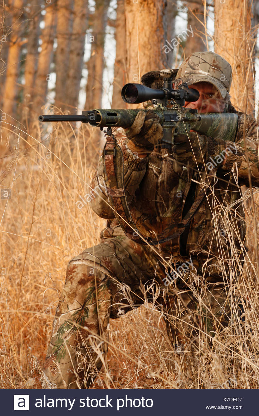 Hunter Shooting Wildlife High Resolution Stock Photography and Images ...