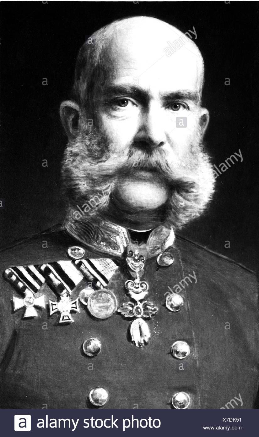 Portrait Of Emperor Franz Joseph High Resolution Stock Photography and ...