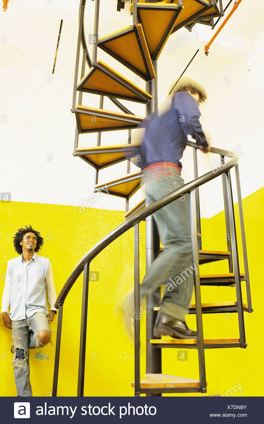 Posing Stairs High Resolution Stock Photography and Images - Alamy