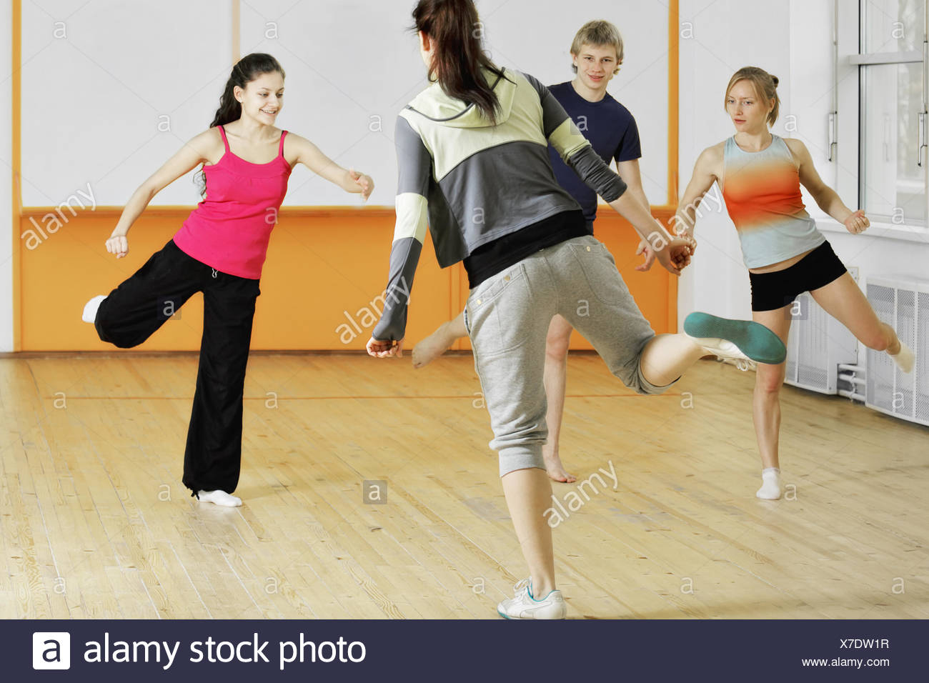 Raising Legs High Resolution Stock Photography and Images - Alamy