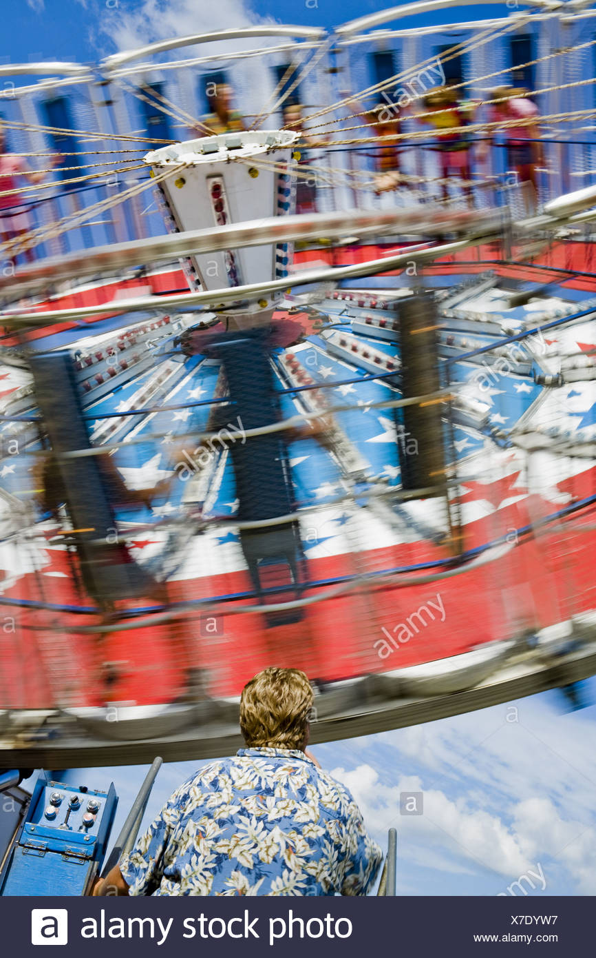 Spinning Carnival Ride High Resolution Stock Photography and Images - Alamy