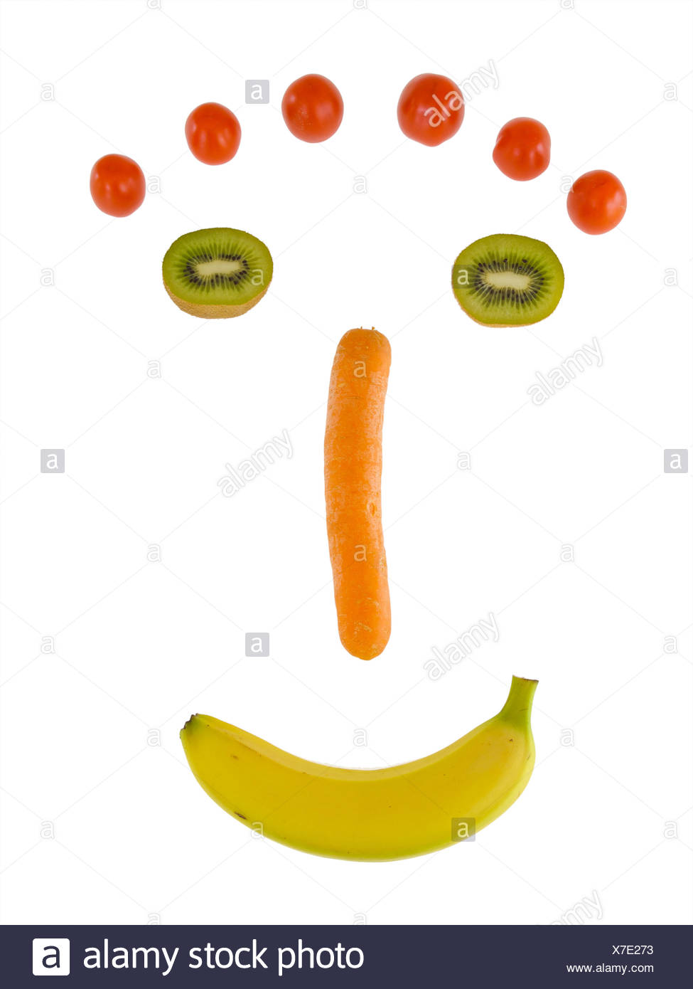 Fruity Smiley Face Fruit High Resolution Stock Photography and Images ...