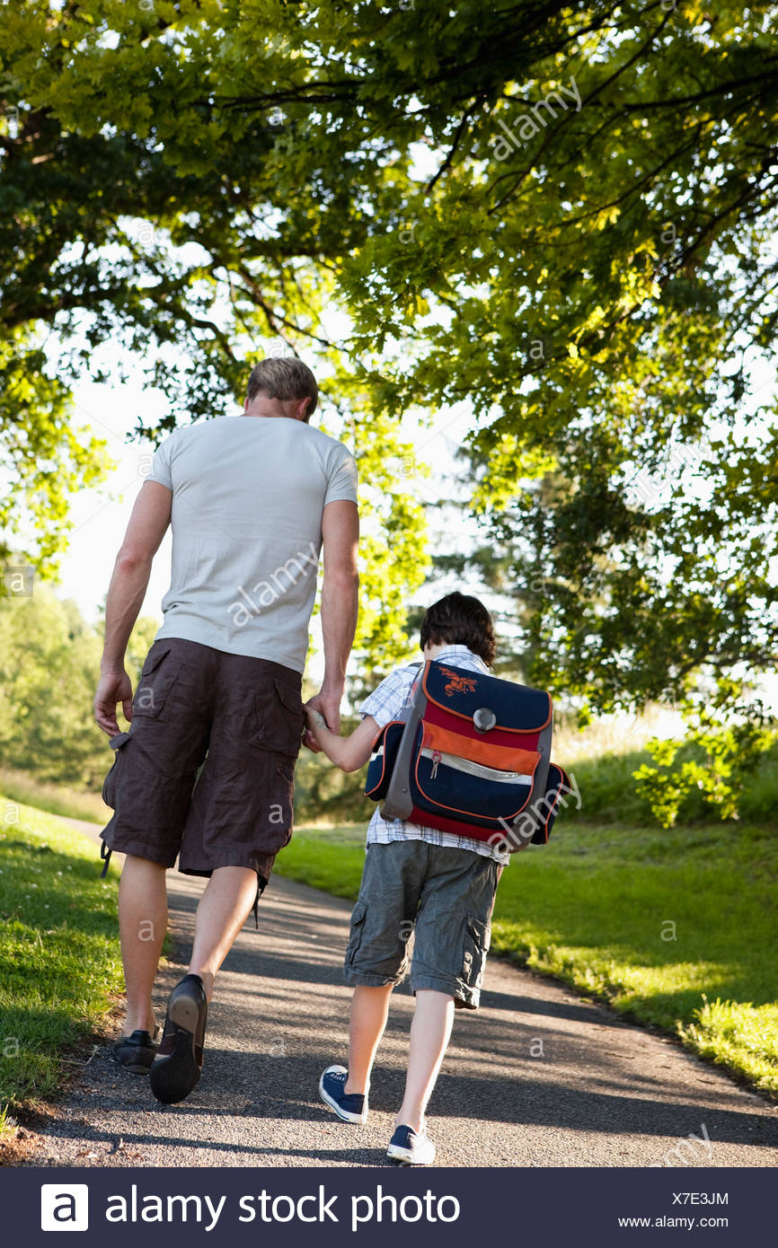 Child Walking To School High Resolution Stock Photography and Images ...