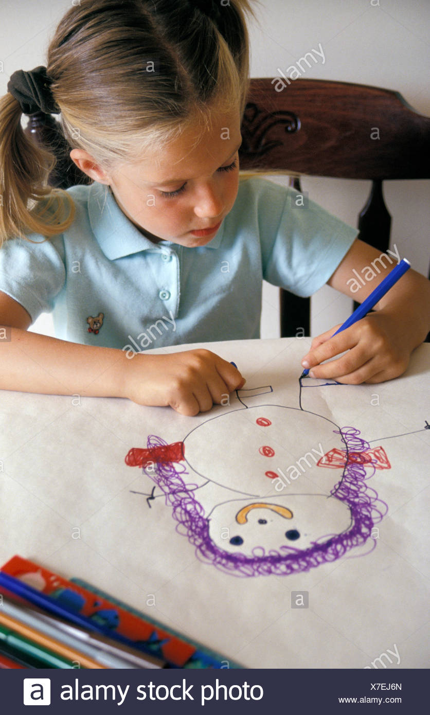 Child Drawing Colouring High Resolution Stock Photography and Images ...