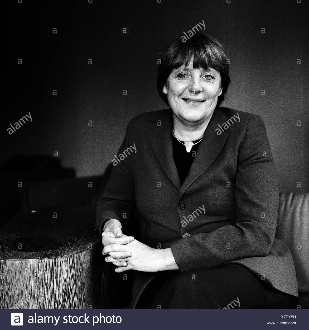 Angela Merkel Black and White Stock Photos & Images - Alamy