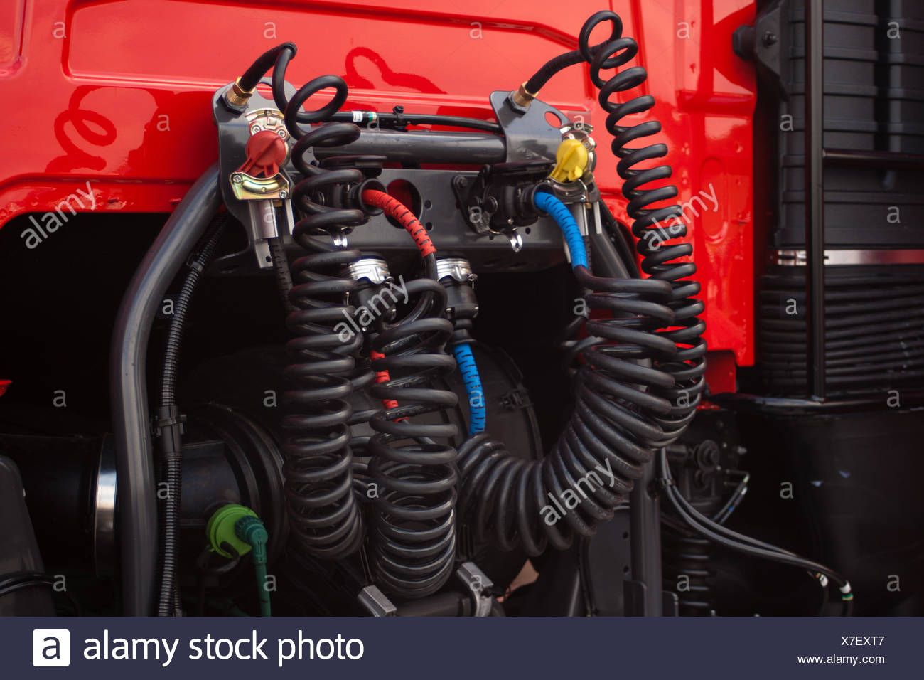 Cable Truck High Resolution Stock Photography and Images - Alamy