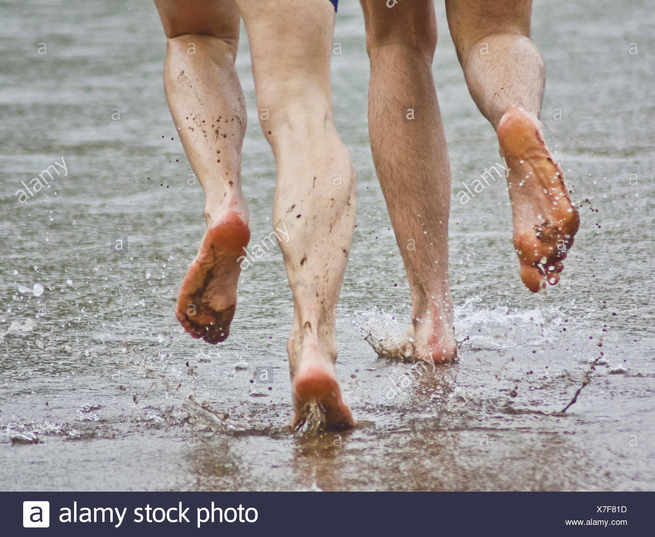 Barefoot Running High Resolution Stock Photography and Images - Alamy