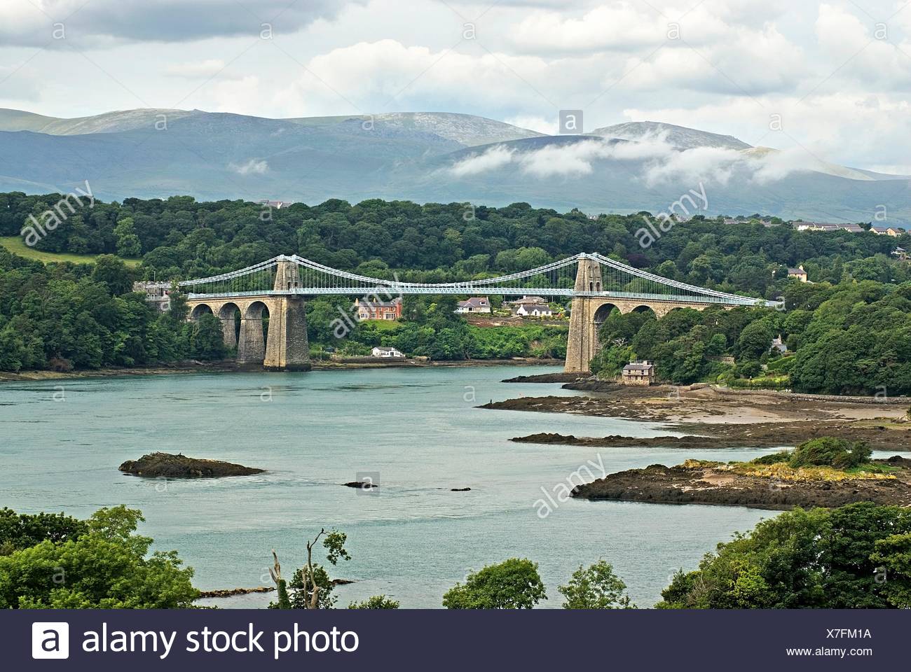 Menai Suspension Bridge High Resolution Stock Photography and Images ...