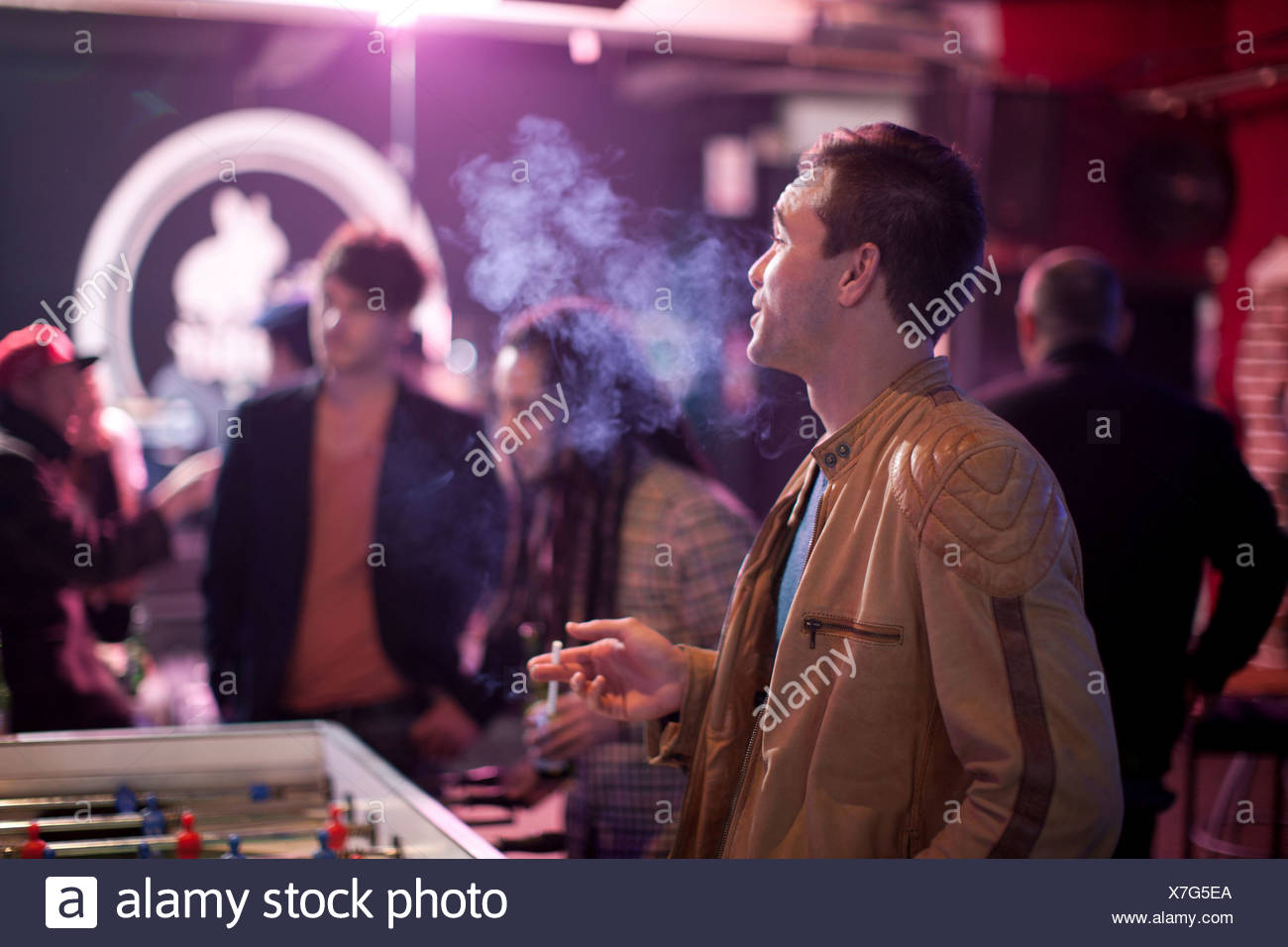 Smoking Male High Resolution Stock Photography and Images - Alamy