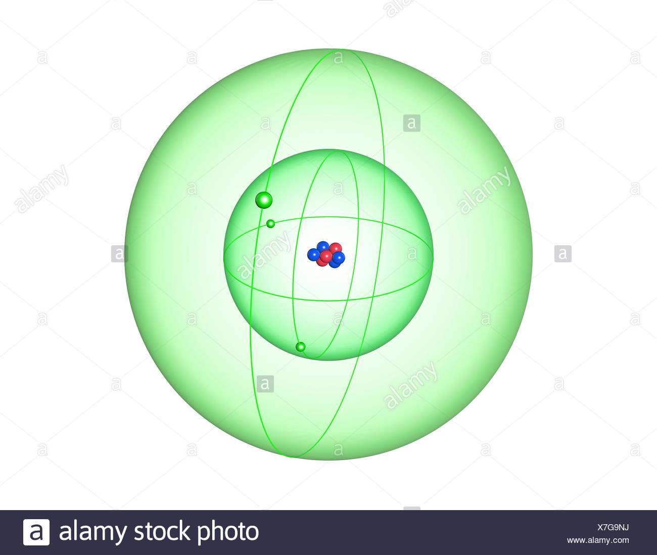 Lithium Atomic Model High Resolution Stock Photography and Images - Alamy
