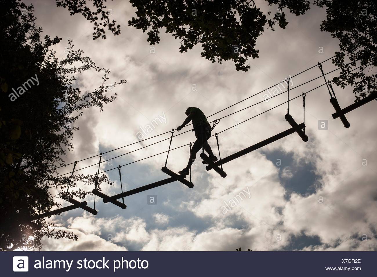 Walking On Rope High Resolution Stock Photography and Images - Alamy