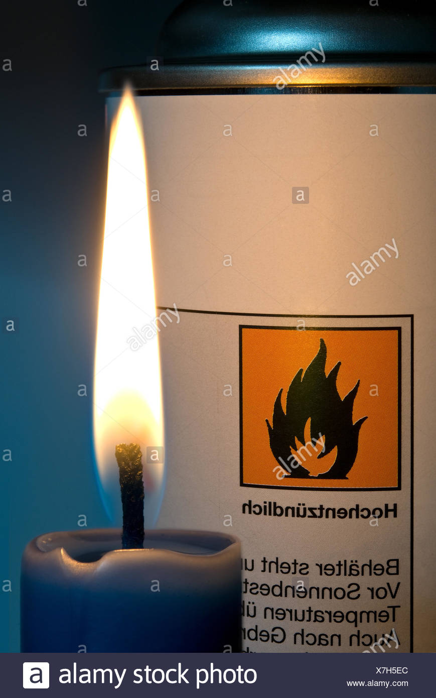 Fire Hazard Candle High Resolution Stock Photography and Images - Alamy