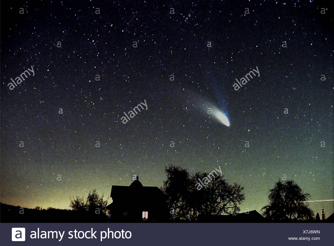 Hale Bopp Comet High Resolution Stock Photography and Images - Alamy