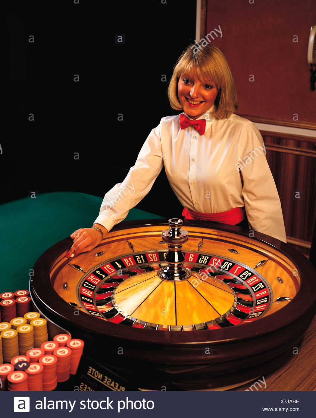 Croupier Female High Resolution Stock Photography and Images - Alamy