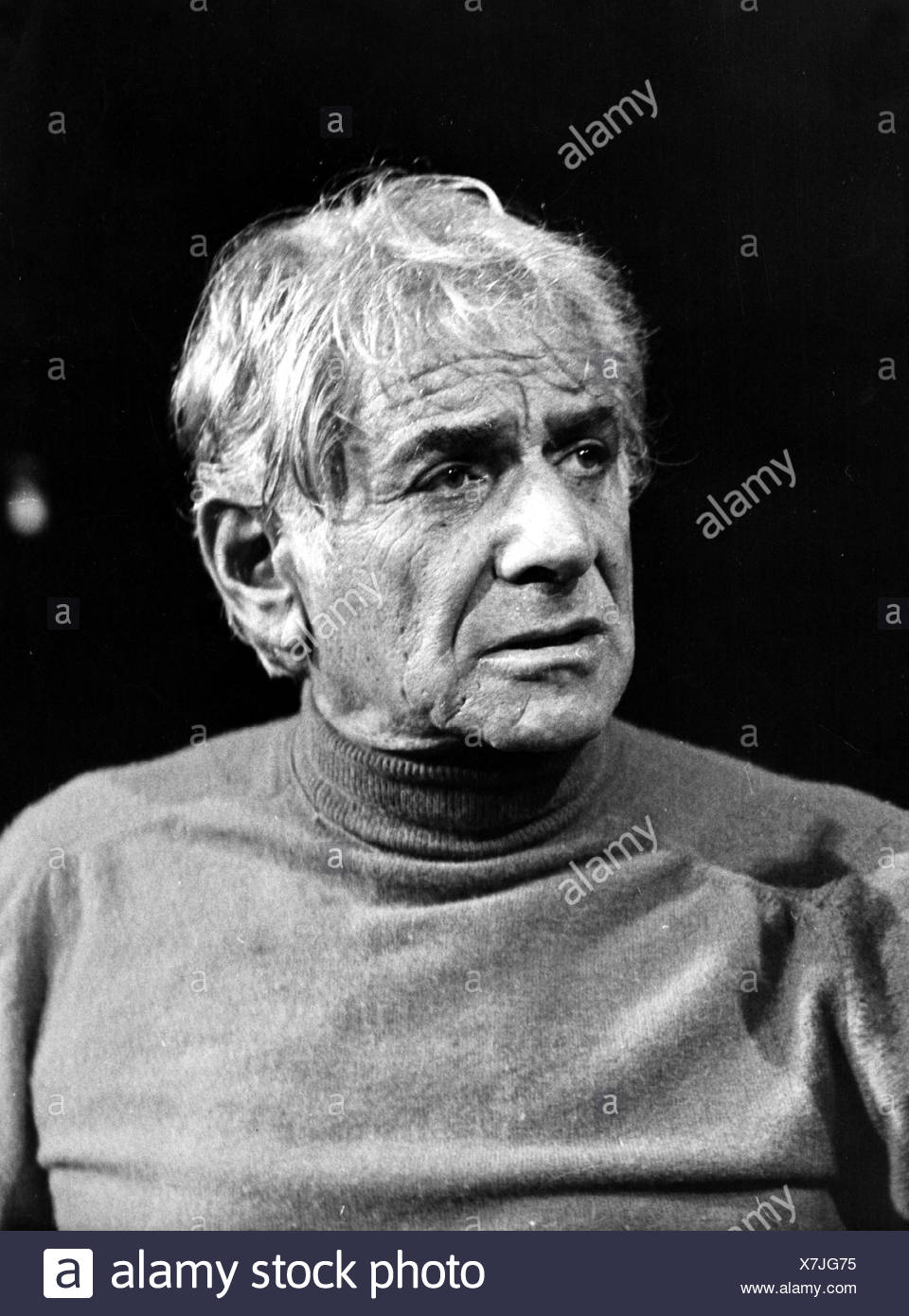 Composer Leonard Bernstein High Resolution Stock Photography and Images ...