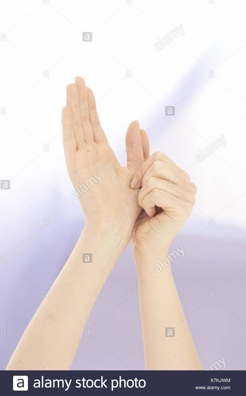 Woman Thumb And Index Finger High Resolution Stock Photography and ...