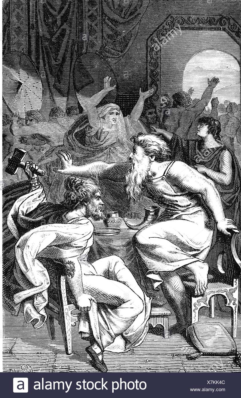 Germanic Gods High Resolution Stock Photography and Images - Alamy
