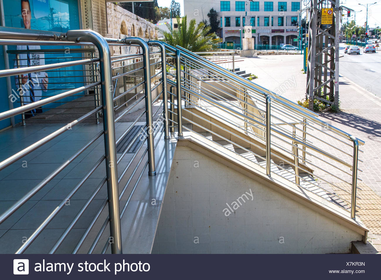 Stainless Steel Hand Rail High Resolution Stock Photography and Images ...