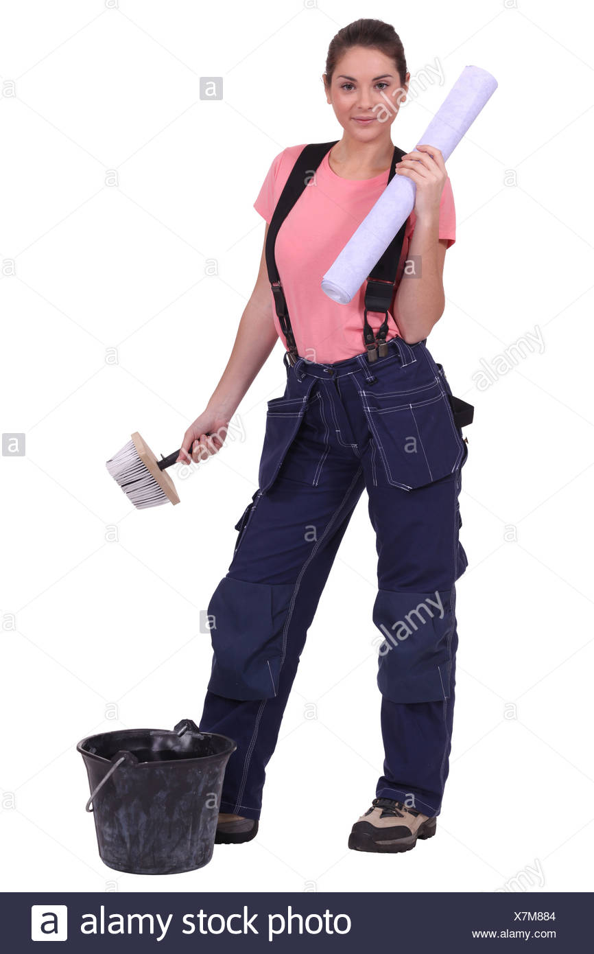 Wallpaper Paste Bucket Stock Photos & Wallpaper Paste Bucket Stock ...