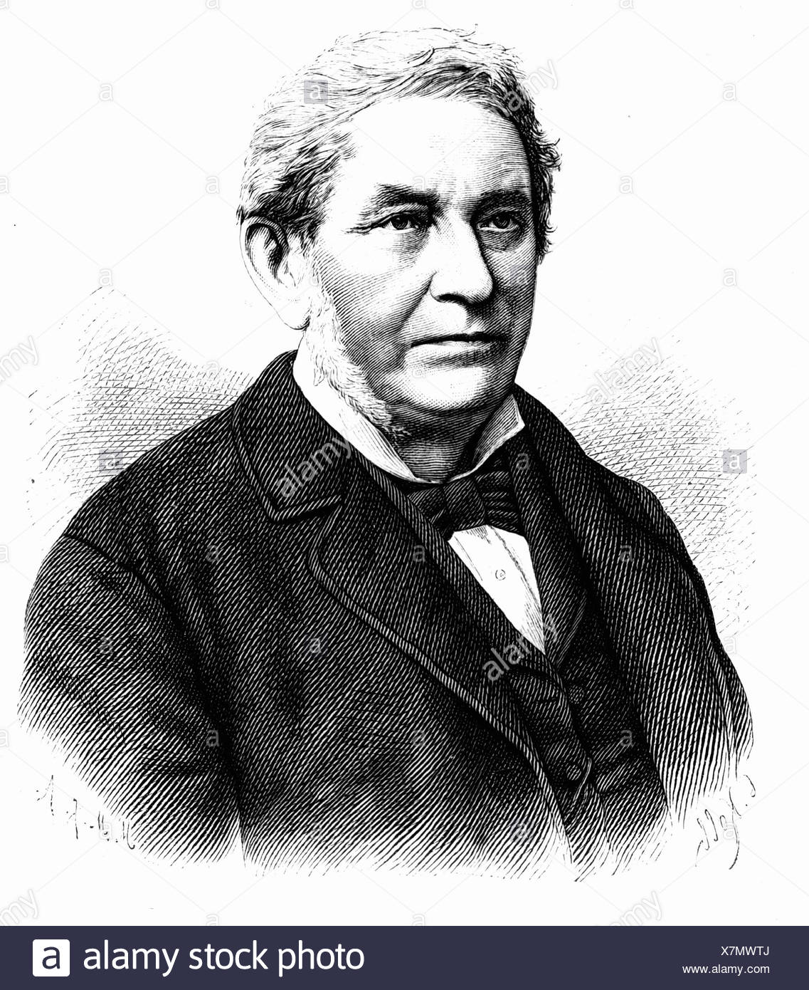 Robert Bunsen German Chemist High Resolution Stock Photography and ...